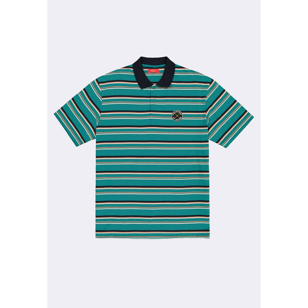 BENCH/ - BIL1836 - Men's Striped Polo Shirt | Shopee Philippines