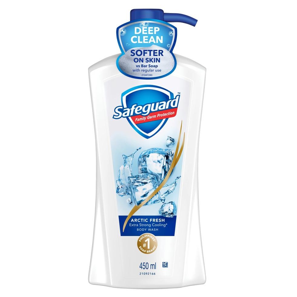 Safeguard Bodywash Pump Arctic Fresh 450ml - Extra Strong Cooling ...