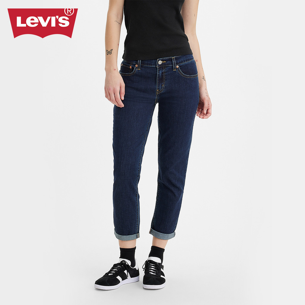 Levi's® Women's Mid-Rise Boyfriend Jeans 19887-0284 | Shopee Philippines