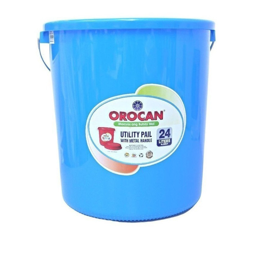 Orocan Class A Pail 24L - Blue | Shopee Philippines
