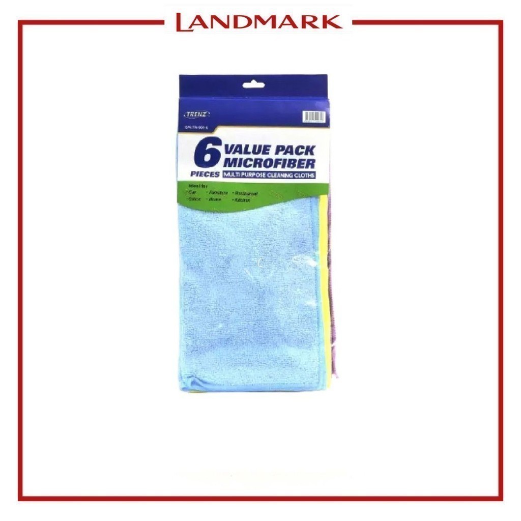 Trenz 6piece Microfiber Multi-Purpose Cleaning Cloth | Shopee Philippines