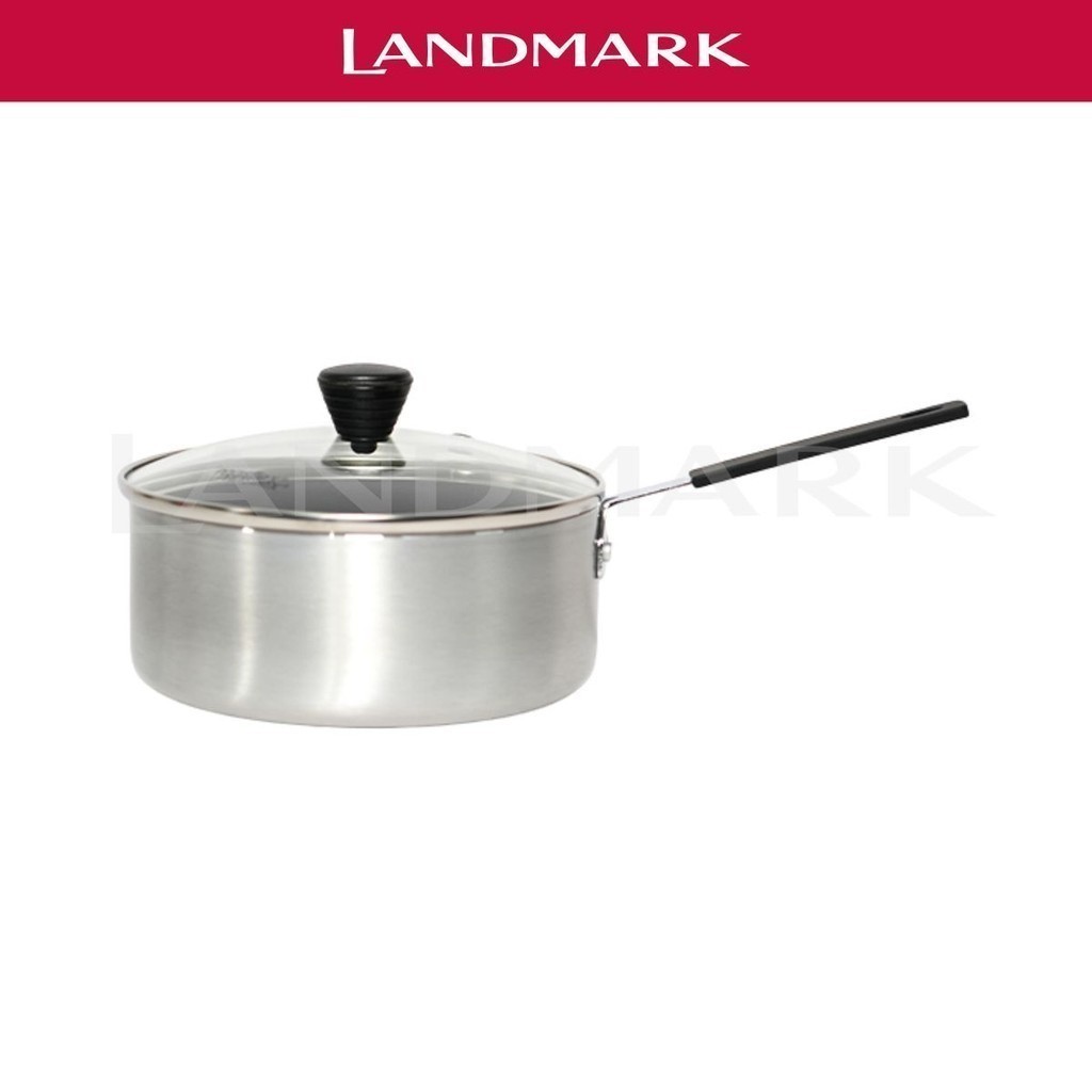 Masflex Non-stick Mini Sauce Pan 16cm with Glass Lid | Shopee Philippines