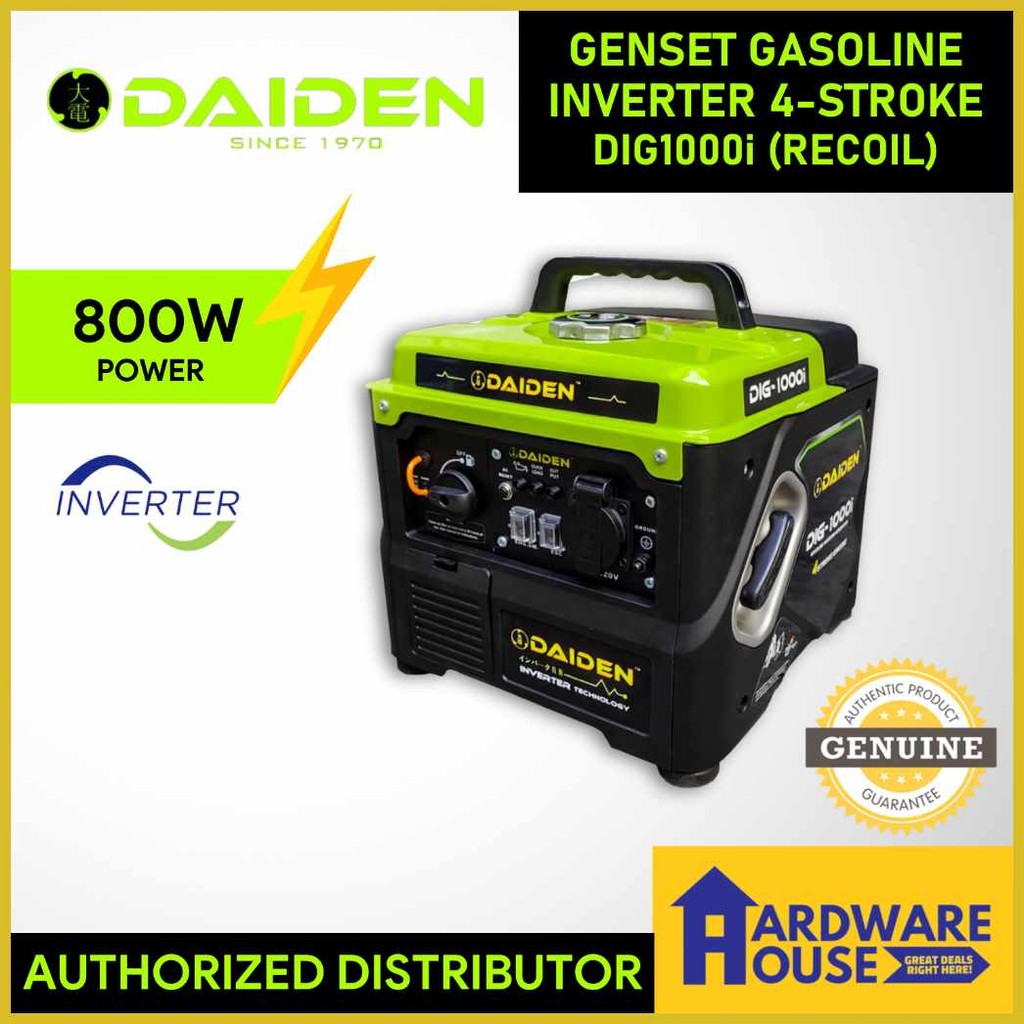 ORIGINAL}cb>DAIDEN)XK>Portable)wy>Inverter)gO>Generator*fW?4-Stroke*gW ...