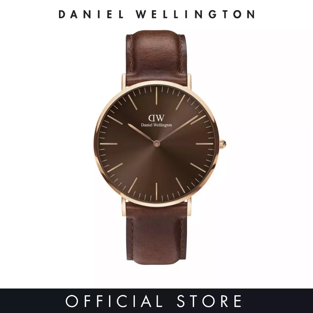 [2 Years Warranty] Daniel Wellington Classic 40mm St Mawes Rose Gold ...
