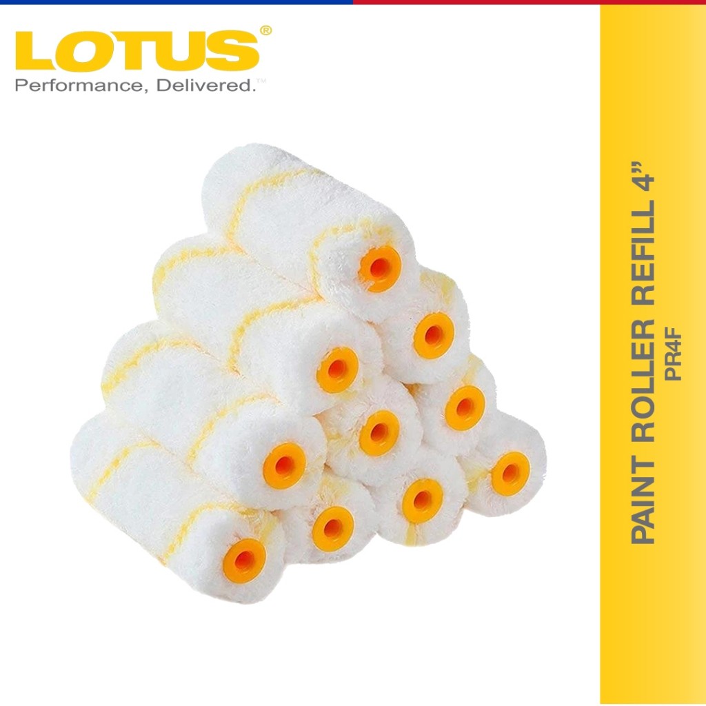 Lotus Paint Roller Refill 4in | 7in | 9in - Paint Tools & Accessories ...