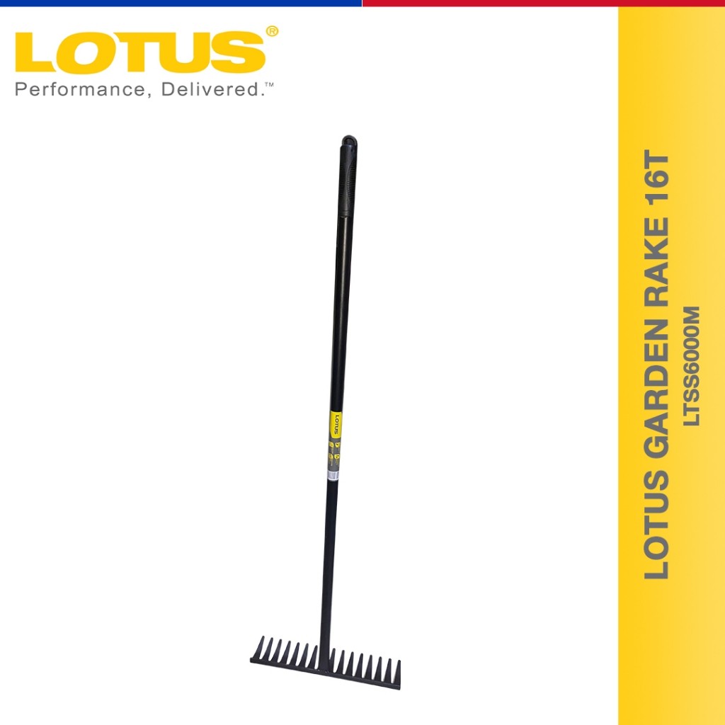 Lotus Garden Rake 16T LTSS6000M - Gardening Tools | Shopee Philippines