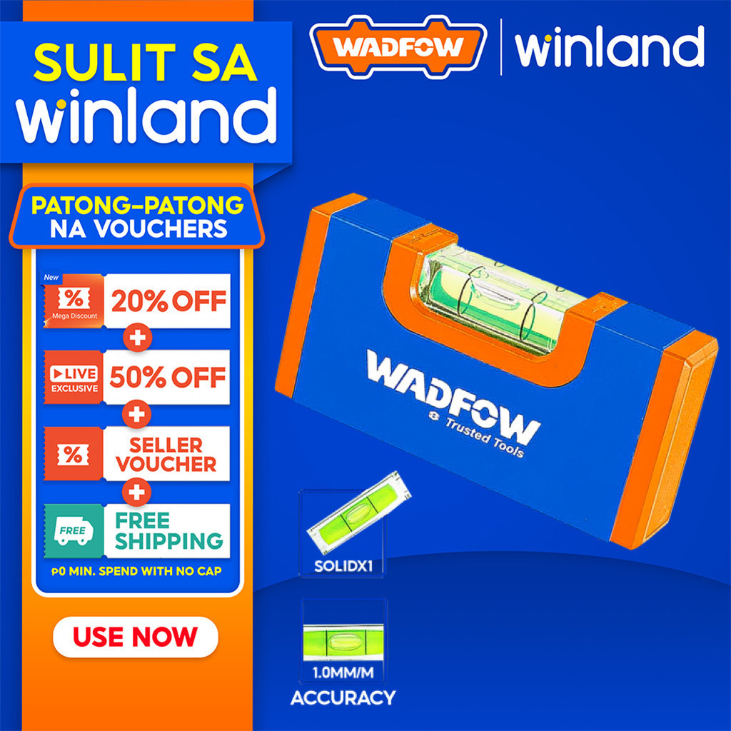 Wadfow by Winland Mini Hand Level UV Resistant 10cm WSL0G10 WAD-HT ...