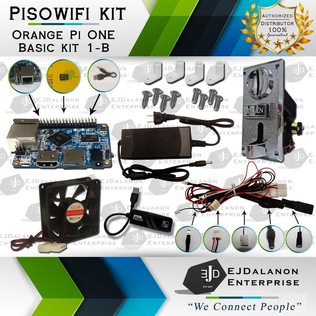 Neonds Piso Wi-Fi Kit Orange Pi One with Pisofi Lifetime License (Bk ...