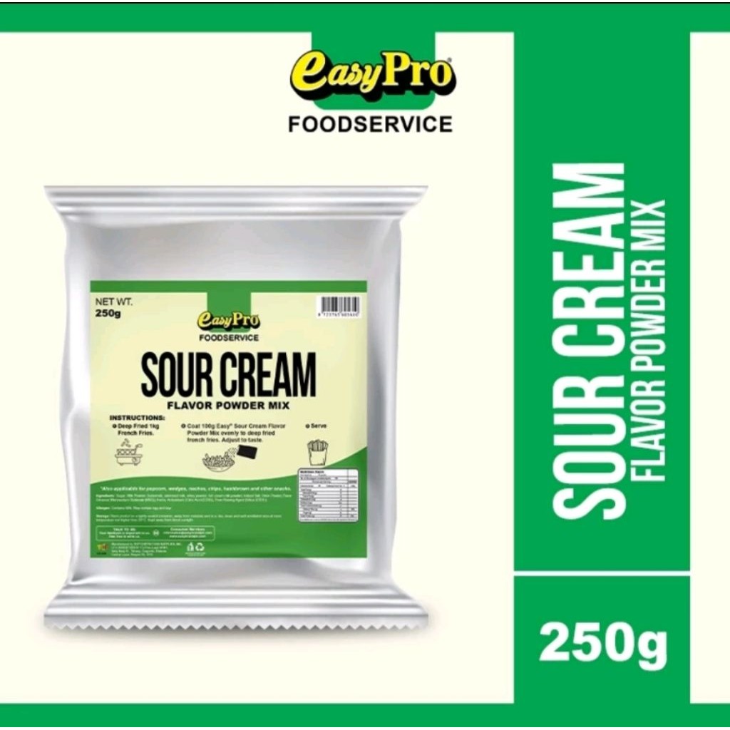 EasyPro Sour Cream Flavor Powder Mix | Shopee Philippines