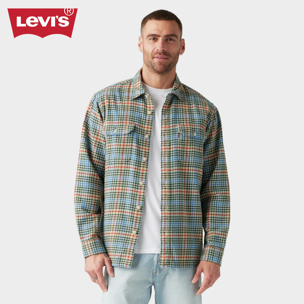 Levi’s® Men’s Jackson Worker Overshirt 19573-0235 | Shopee Philippines