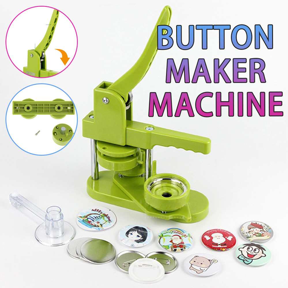 Badge Maker Machine Manual DIY Button Maker Machine Pin Button Maker ...