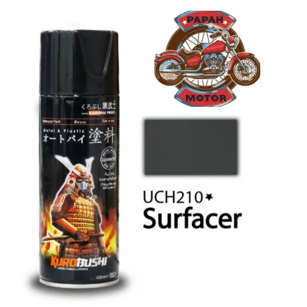 SAMURAI SPRAY PAINT SURFACER UNDERCOAT UC H210* 400ML ( SPECIAL PAINT ...