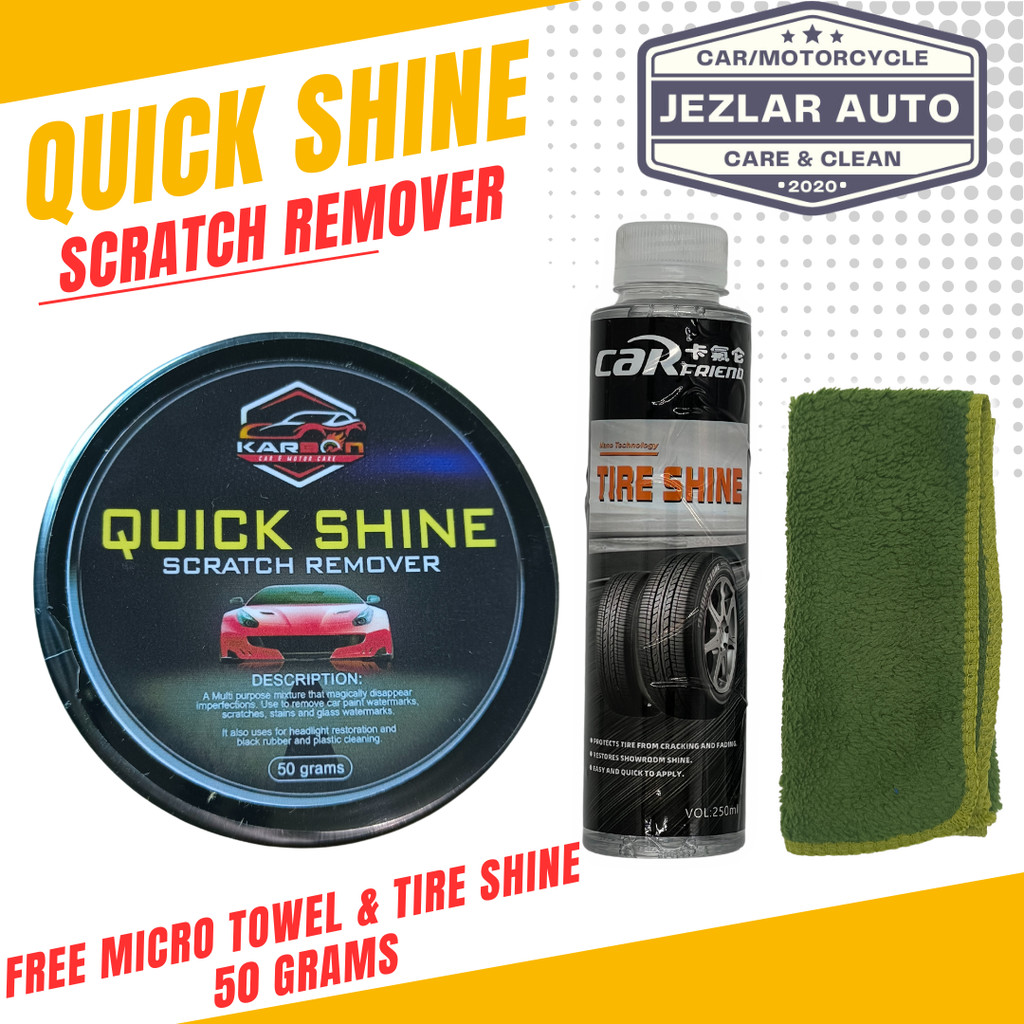 Quick Shine Scratch Remover for car and motor paint touch up coat ...