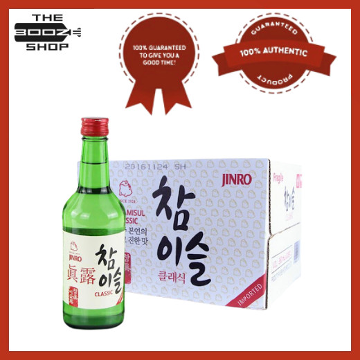 Jinro Chamisul Original Classic Soju 360ml x 20 (Case) | Shopee Philippines