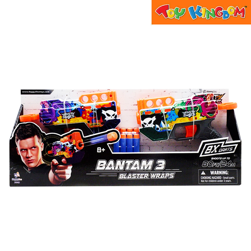 Fast Shots Bantam 3 Blaster Wraps 8 Darts Missile | Shopee Philippines