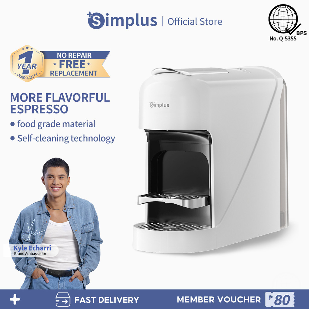 Simplus Nespresso Coffee Machine Coffee Maker Automatic Coffee Machine 20 Bar Removable 900ml ...