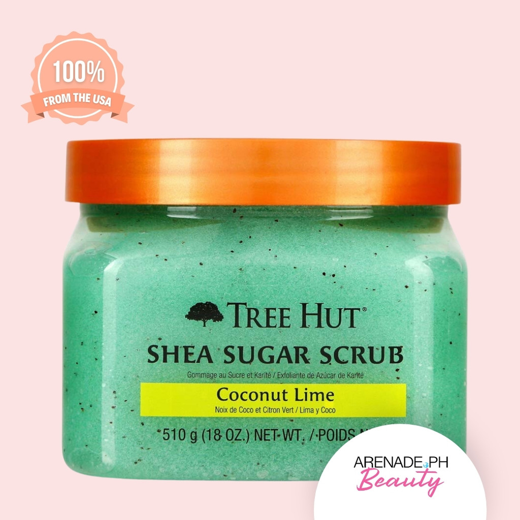 Tree Hut Shea Sugar Scrub, Coconut Lime, 18 oz / 510 g (Packaging May ...