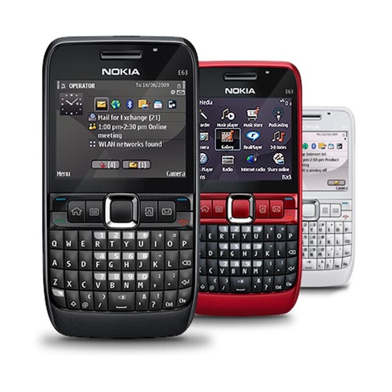 For Nokia E63 Mobile Phone Unlocked Original Wifi Bluetooth 2MP QWERTY ...