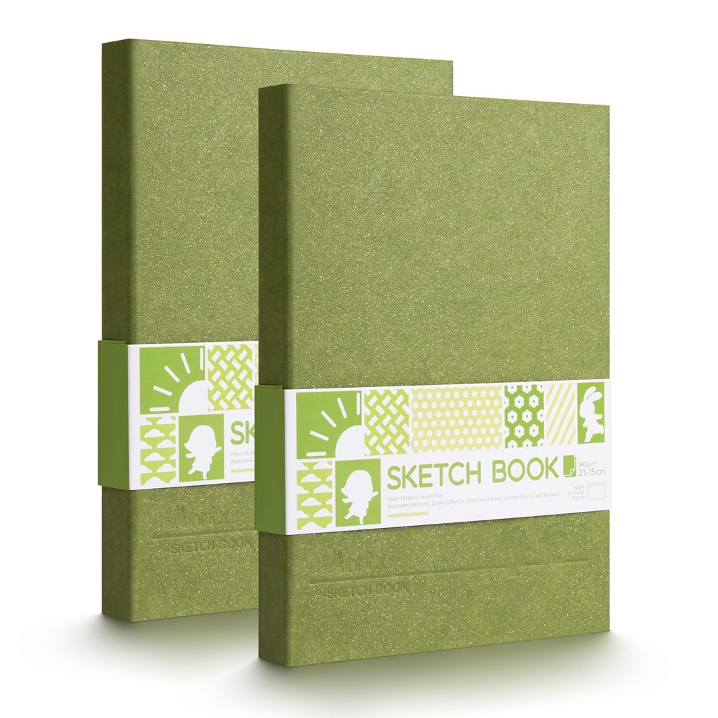 Arrtx Sketchbook 180gsm Thick Drawing Paper Drawing Notebook 60 Sheets ...