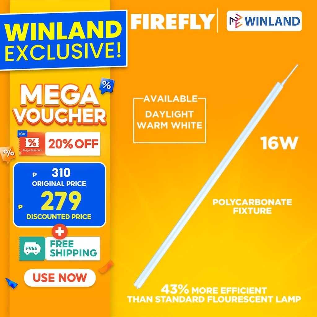 Firefly by Winland Basic Series LED T5 Batten 16watts EBTST5DL316 ...