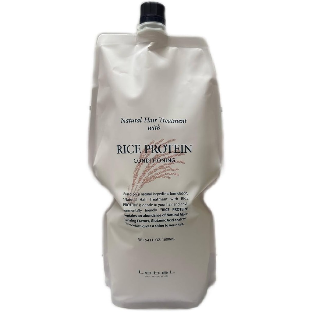 New Lebel Natural Hair Treatment with RP (Rice Protein) 1,600ml Refill ...