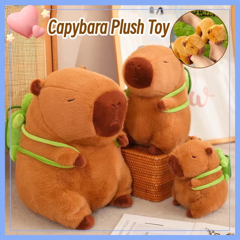 【Free Gift】 Capybara 25-55cm Capybara Plush Pendant Turtle style/snot ...