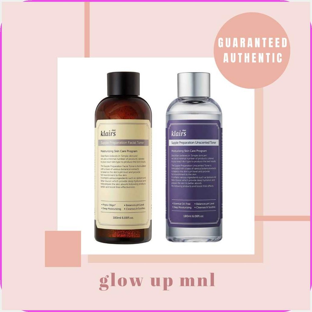Klairs@FD@Supple+HJ@Preparation@hP+Ub@Sm+Facial@UP+gv@Cj+/ Unscented ...