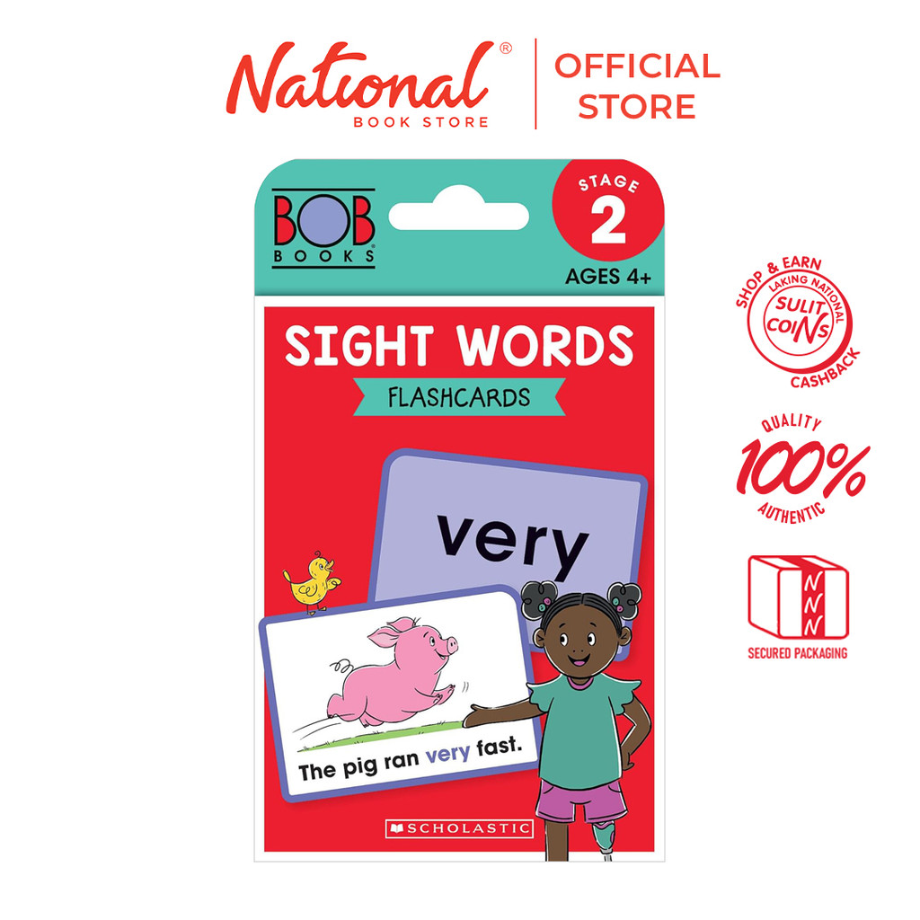 Bob Books - Sight Words (Stage 2: Emerging Reader) - Flashcards - Books ...