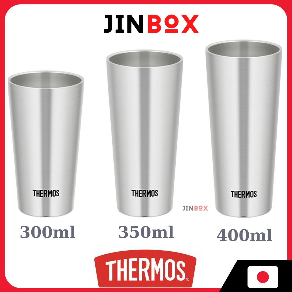 Thermos Vacuum Insulated Tumbler 300ml/350ml/400ml Stainless Steel (JDI-300/350/400) | Shopee ...