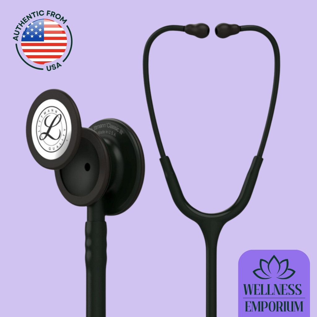 3M Littmann Classic III Stethoscope Black 5803 - Sold by WEA | Shopee ...