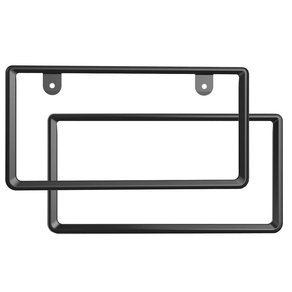 EXEA (Seiko Sangyo) EX-208 Black License Plate Frame Set for Japanese License Plate | Shopee ...