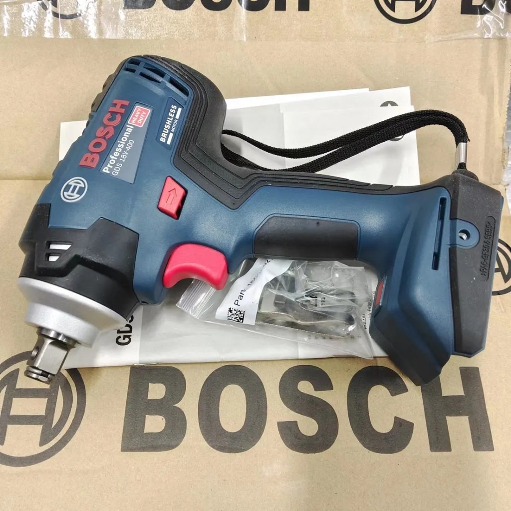 Bosch 18v Impact Wrench Gds 18v 400 Brushless Lithium 400n M High