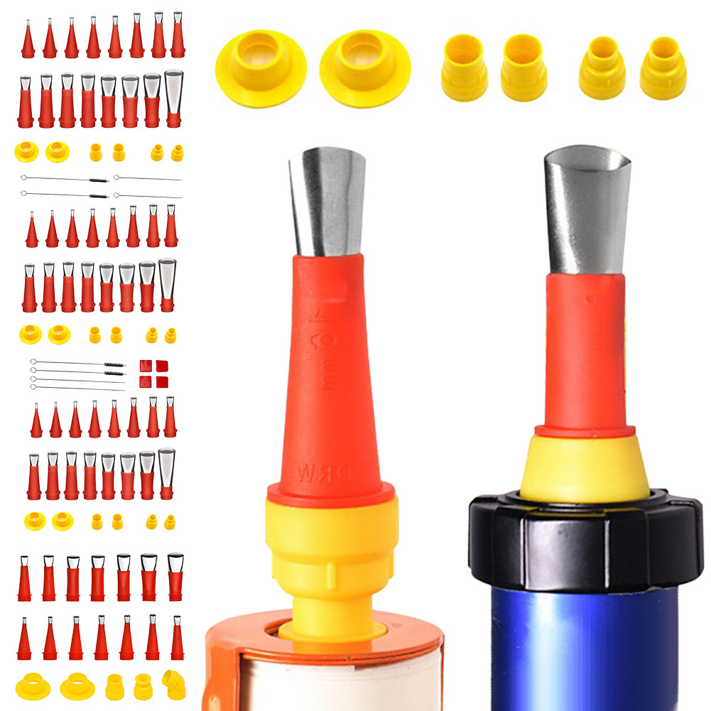 22Pcs Caulking Tool Kit Caulking Finisher Nozzle Caulking Nozzle ...