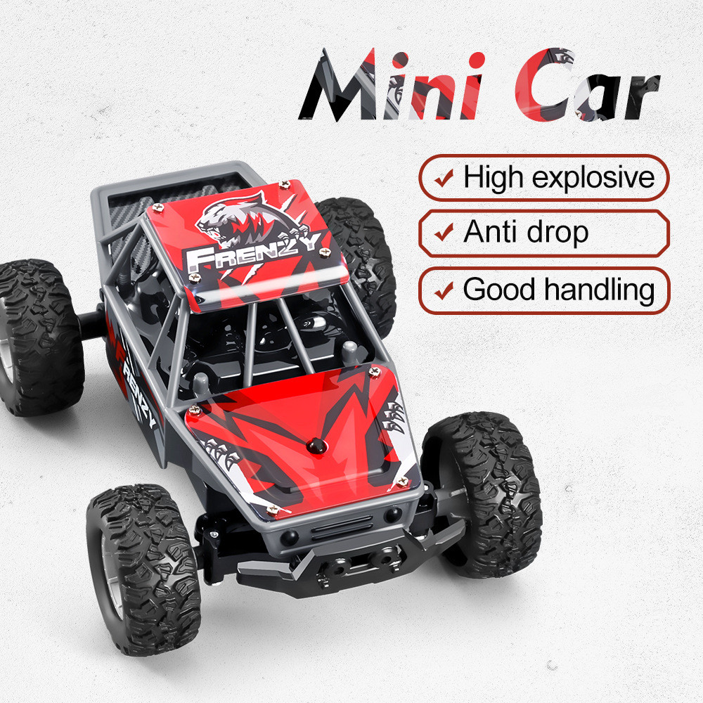 1:32 Mini 2.4ghz 4wd Rc Off-Road Desert Truck High-Speed Full ...