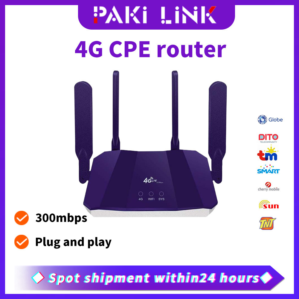 WiFi Router SIM Card Modem High Speed 300mbps 4G/5G Router with SIM ...