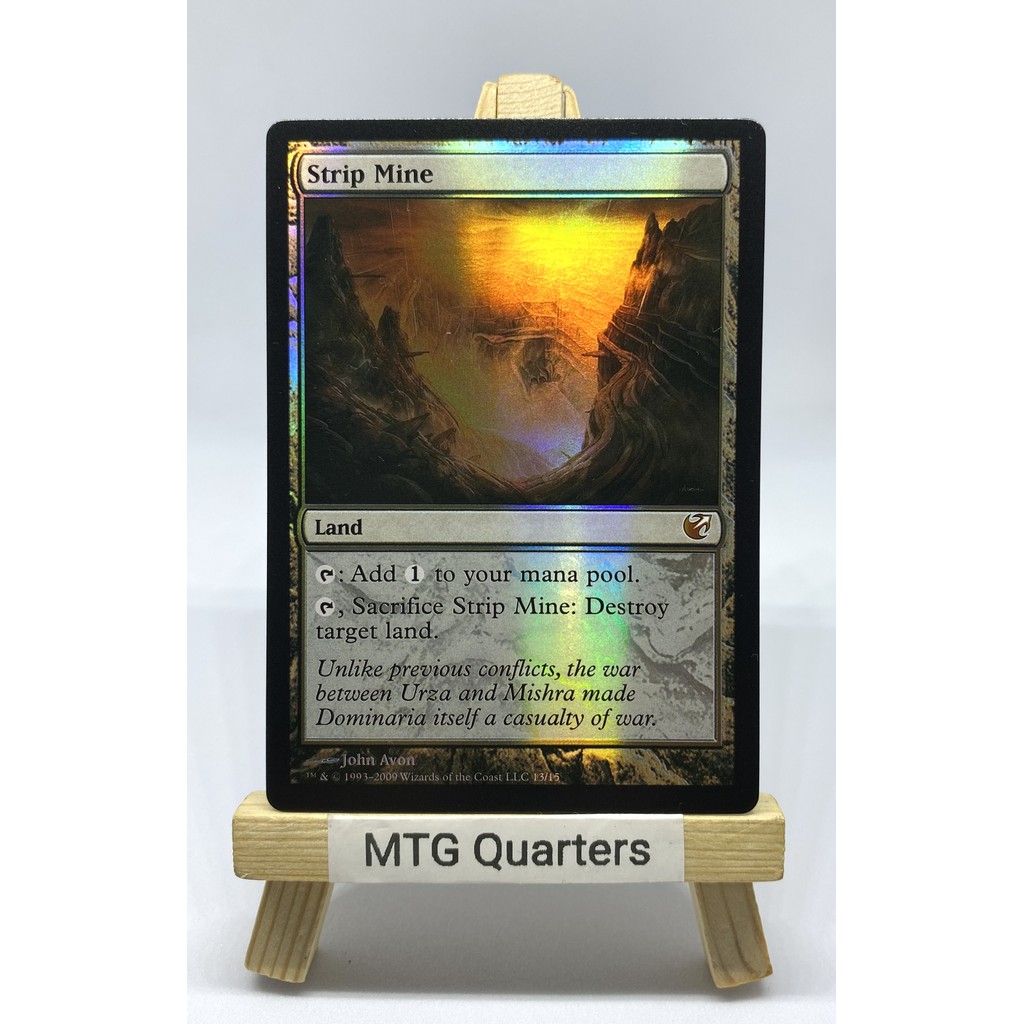 MTG Proxy Card - Strip Mine (Foil) | From the Vault: Exiled (V09 ...