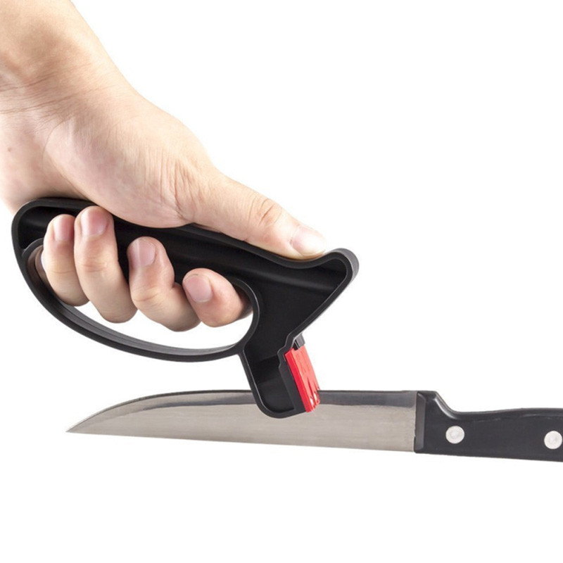 A Portable Knife Sharpener 2 In 1 Portable Handheld Scissor Blade Knife ...