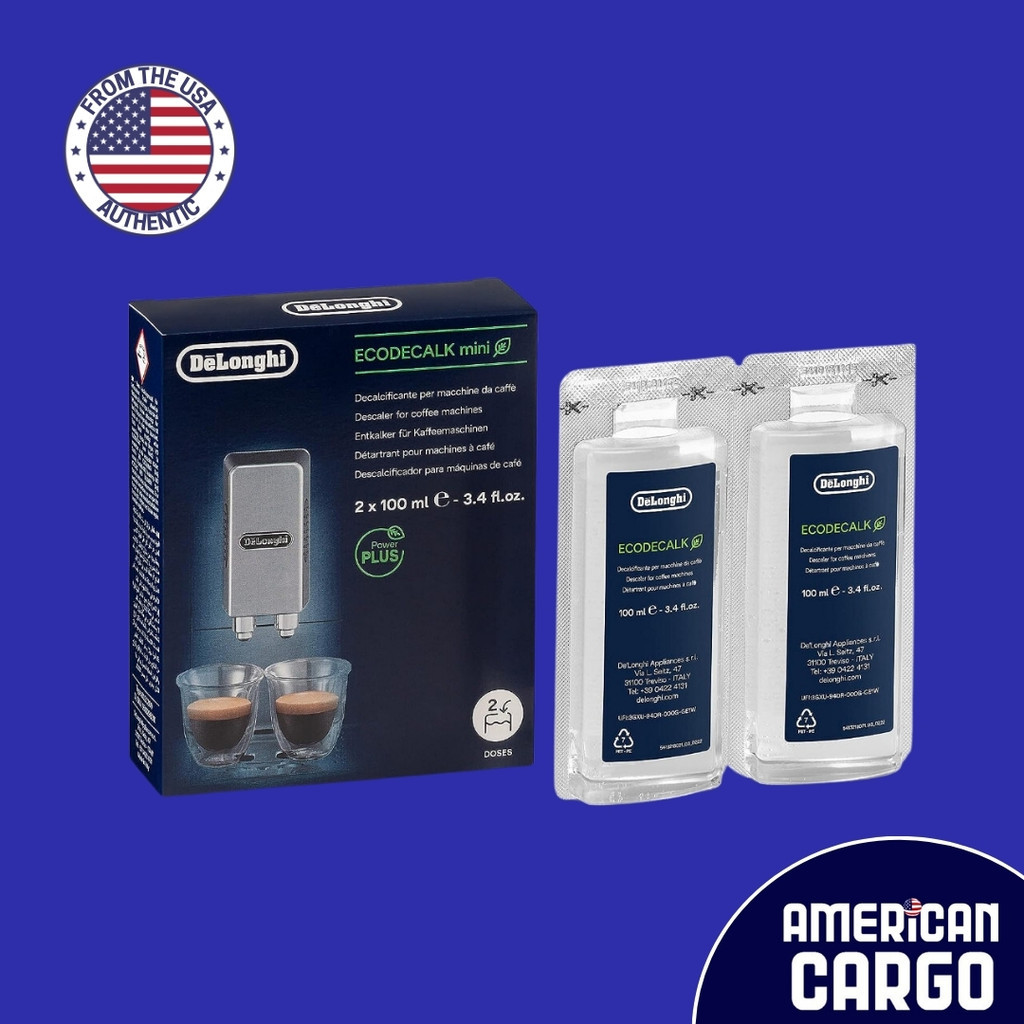 De'Longhi EcoDecalk Descaler, Universal Descaling Solution for Coffee ...