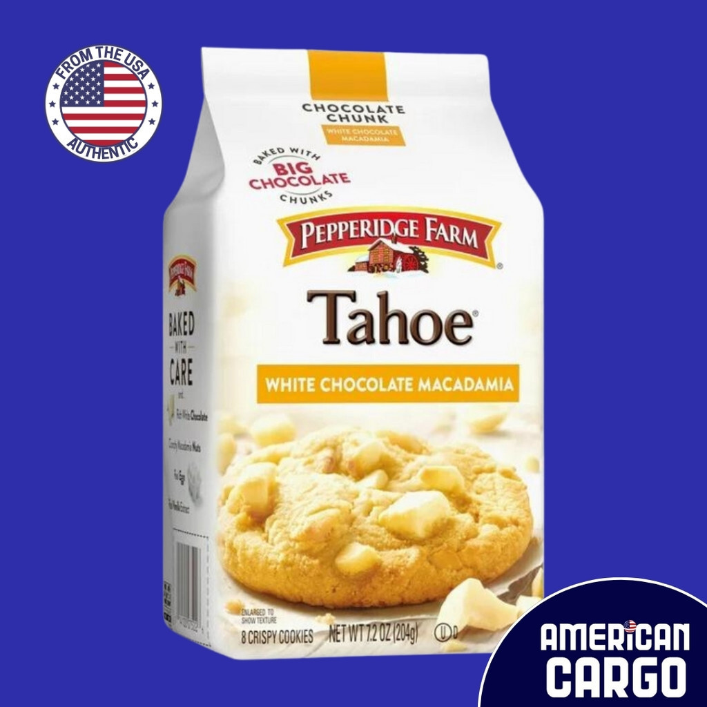 EXPIRY 10/2024 Pepperidge Farm Tahoe White Chocolate Macadamia Cookies ...