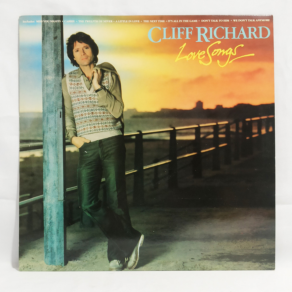Cliff Richard - Love Songs - Vinyl Records Plaka Rock Pop | Shopee ...