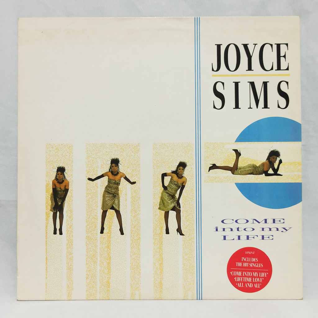 Joyce Sims - Come Into My Life - Vinyl Records Plaka Electronic Funk ...