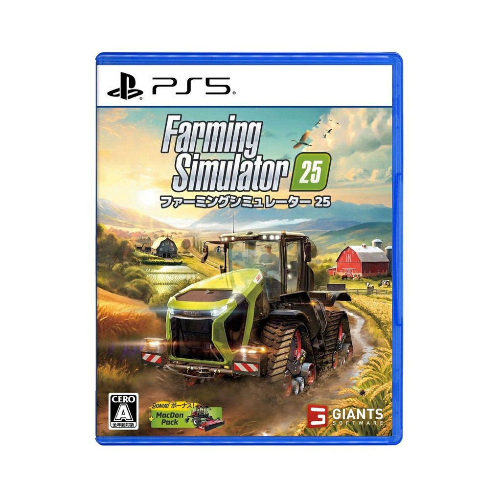 Farming Simulator 25 Playstation 5 PS5 From Japan Multi-Language NEW ...