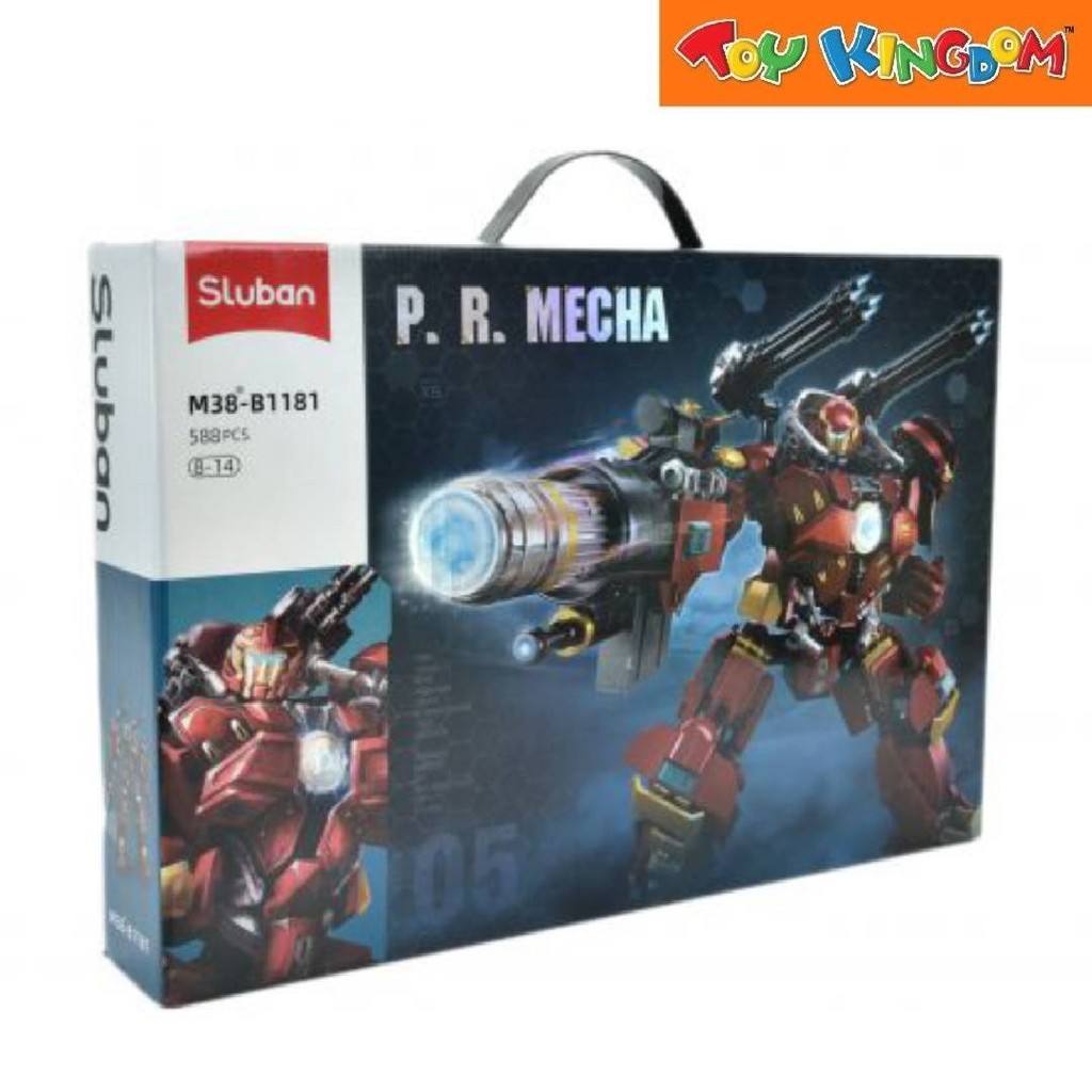 Sluban P.R Mecha Robot 05 588pcs Building Set | Shopee Philippines