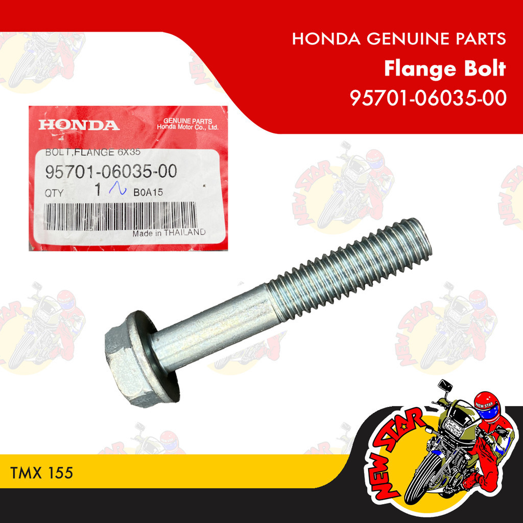 95701-06035-00 | Flange Bolt | Genuine Honda parts | TMX 155 | Shopee ...