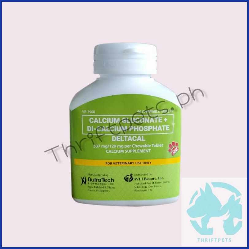 Deltacal-E(50's=pD|Chewable=wD|Tablet=RN|Calcium=P{Supplement