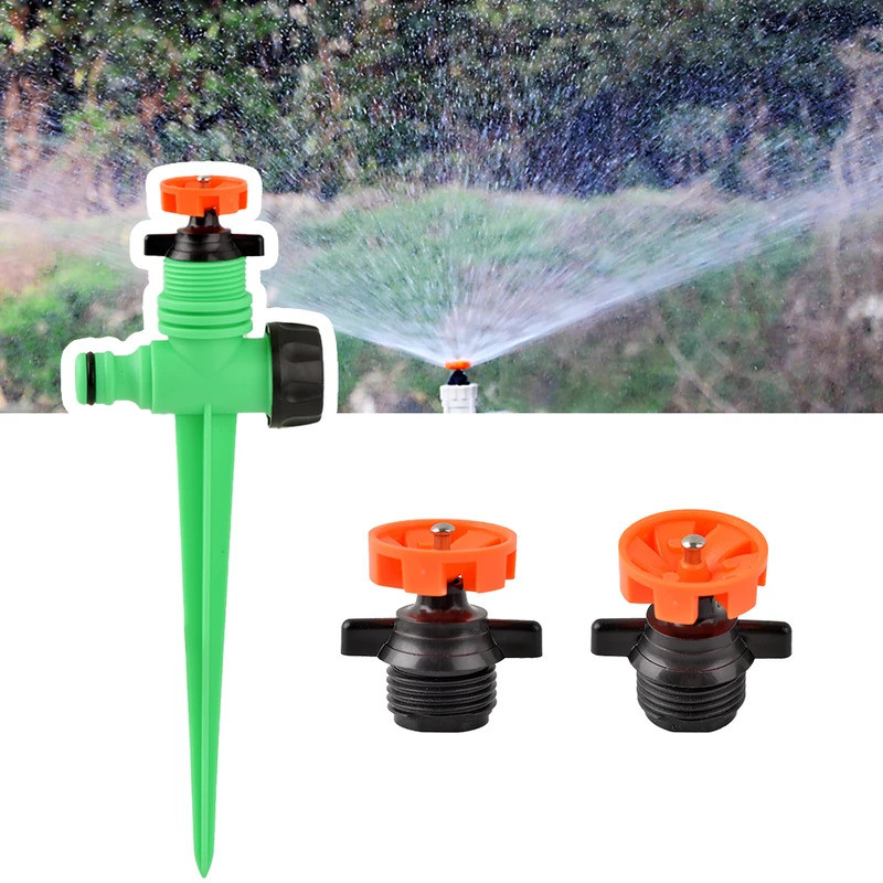 Garden Sprinkler 360° Rotation Irrigation Watering System Automatic ...