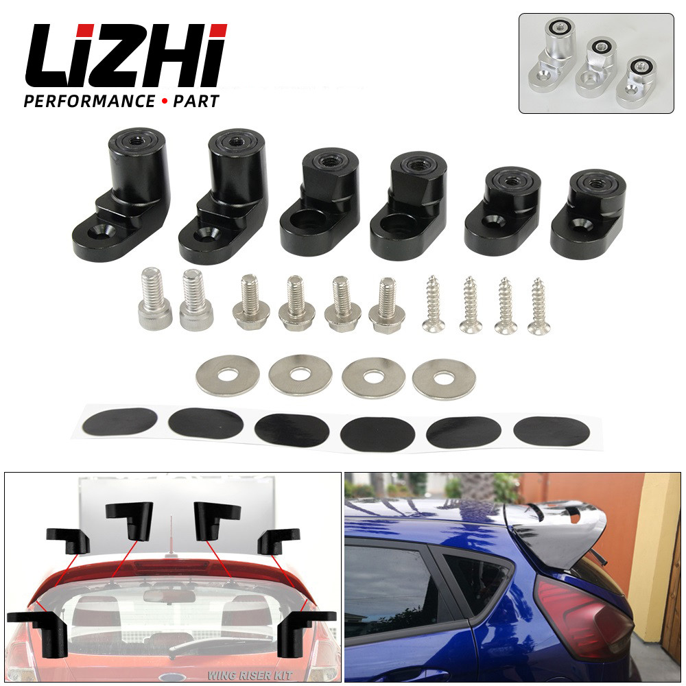 LIZHI - For 14-on Ford Fiesta ST Billet T-6061 Anodized Aluminum Bolt ...