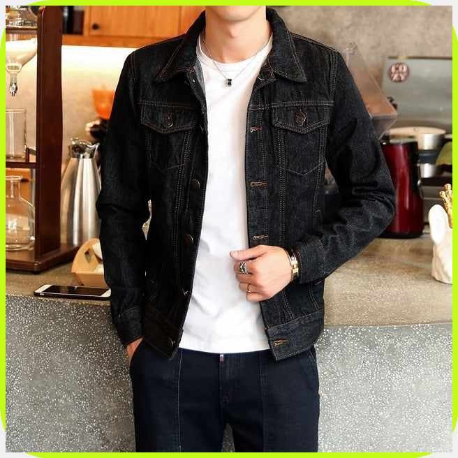 Men's{W+MaongNG-Denim-lQJacket-vR#Maong-Ip#Jacket-No#denimjacket ...
