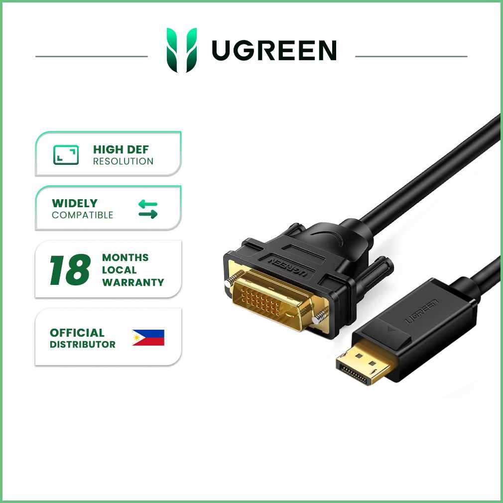 UGREEN[qI?DisplayPort^KR/(DP)$CV/Male$xe/to$bi/DVI-D$rS/24+1$dD/Male$pq ...
