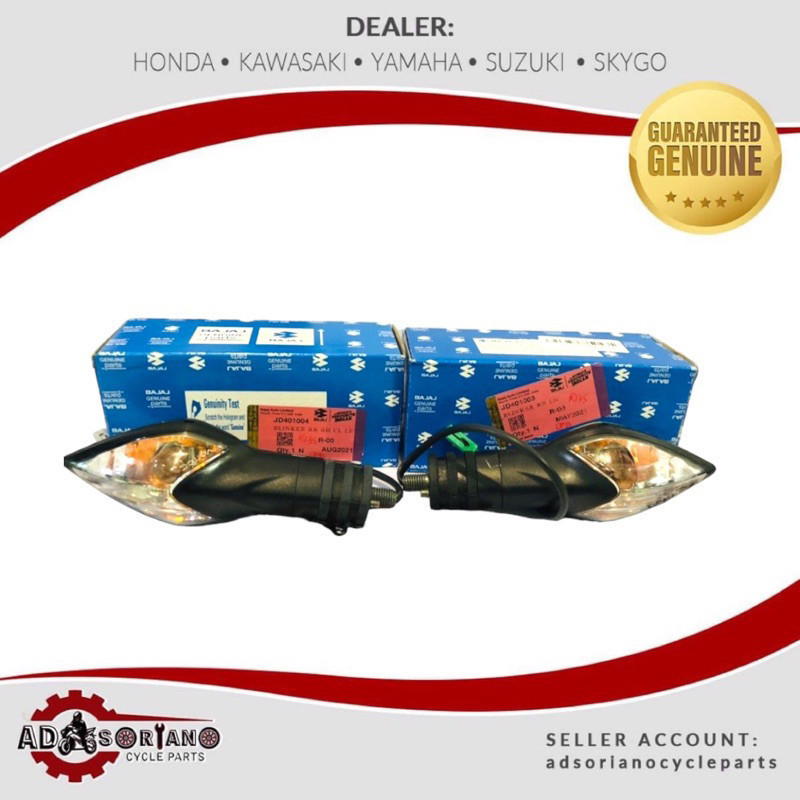 KAWASAKI ROUSER 135 SIGNAL LIGHT JD401004 JD401003 | Shopee Philippines